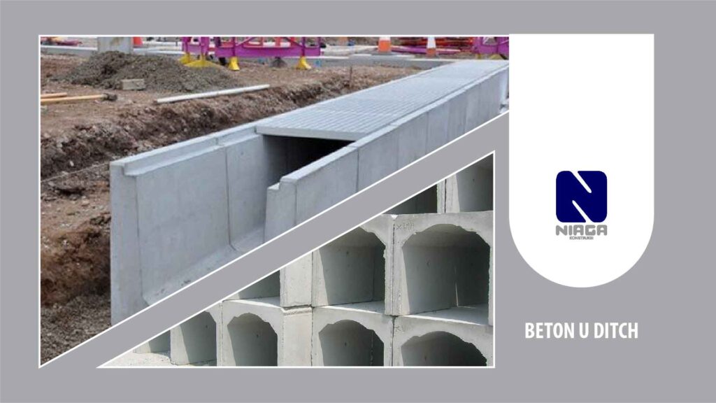 Harga U Ditch Puncak Dusaspun Precast 2026 - Niaga Konstruksi
